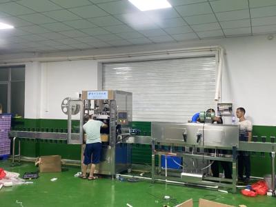 China High Speed Heat Shrink Sleeve Tunnel Wrapping Equipment Bottles Automatic Sleeve Labeling Machine for sale