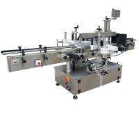 China Automatic Two Sides Labeling Machine 220V 50-60Hz for Round Square Bottles for sale