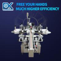 China Automatic Two Sides Labeling Machine 220V 50-60Hz for Round Square Bottles for sale