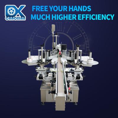 China Labeler Applicator Sticker Roll Dispenser Sticking Small Water Automatic Bottle Label Applicator for sale