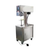 China Semi-Automatic Handheld Capping Machine 400W 220V for Plastic Jars Aluminium Cans for sale