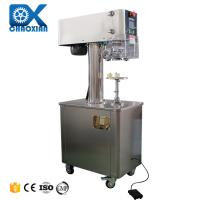 China Semi-Automatic Handheld Capping Machine 400W 220V for Plastic Jars Aluminium Cans for sale