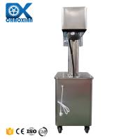China Semi-Automatic Handheld Capping Machine 400W 220V for Plastic Jars Aluminium Cans for sale