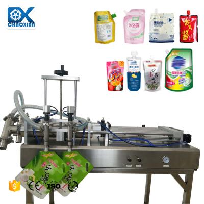 Quality 100ml Manual Horizontal Small Pouch Bag Pneumatic Type Soda Packing Table Top for sale