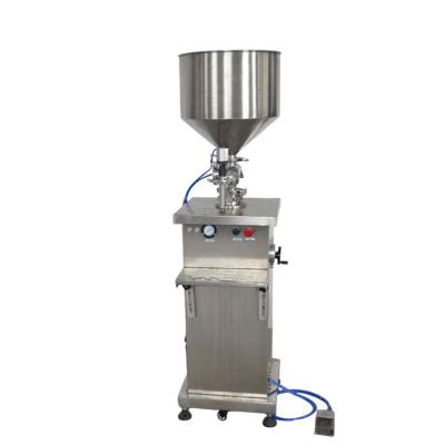 China Semi Automatic Hand Press Edible Oil Plastic Bottle Factory Price Mayonnaise Filling Machine for sale