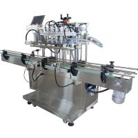 China Servo Motor Driven Piston Filling Machine 5-5000ml Automatic Liquid Bottler for sale