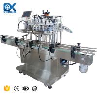 China Servo Motor Driven Piston Filling Machine 5-5000ml Automatic Liquid Bottler for sale