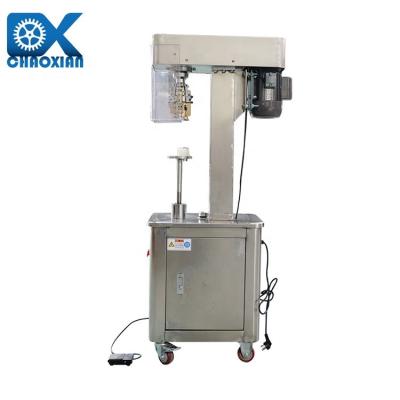 China Ampoule Pepper Irregular Shape Glass Bottle Sealing Machine ROPP Cap Sealing Machine Manual for sale