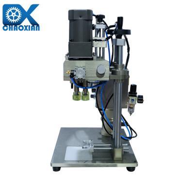 China Mini Manual Screw Bucket Snap Chemical Cap Tightener Lid  Capping Machine Bottle Top Capper for sale