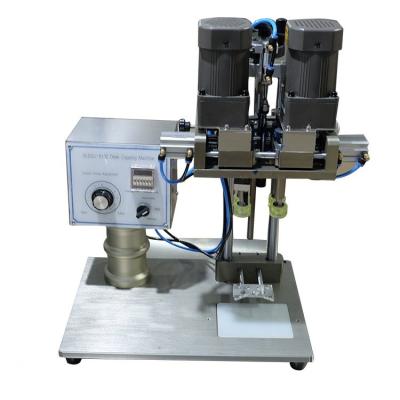 China Manufacturer Direct Manual Barrel Bag Twist Off Locking Sealing Bottle Cap Tightening Machine for sale