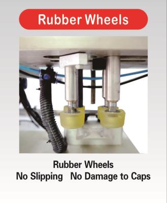China Semi Auto Pipette Electric Handheld Roller Pump Dispenser Flip Top Bottle Cap Closing Machine for sale