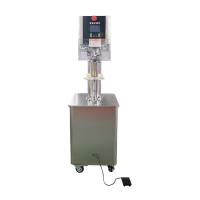 China Vertical Electric Continuous Can Sealing Machine 600-1200 BPH for Tin Cans 50-130mm for sale