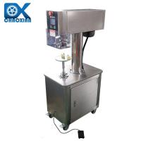 China Vertical Electric Continuous Can Sealing Machine 600-1200 BPH for Tin Cans 50-130mm for sale