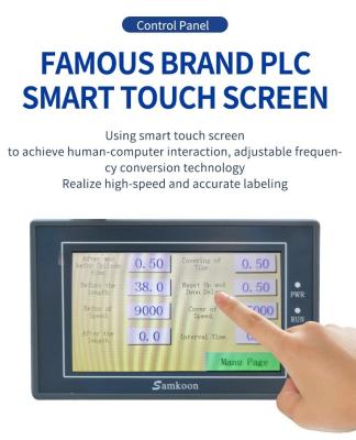 China Double Roll 2 Side Liquid Drinking Dropper Bottle Sticker Semi Automatic Pouch Label Applicator for sale