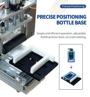 China Semi Automatic Double Side Label Applicator for Flat Bottles 220V 50-60Hz for sale