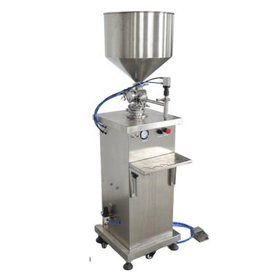 China Semi Automatic Chubby Gorilla Bottle Essential Cooking Vegetable Coconut Oil Filling Machine for sale