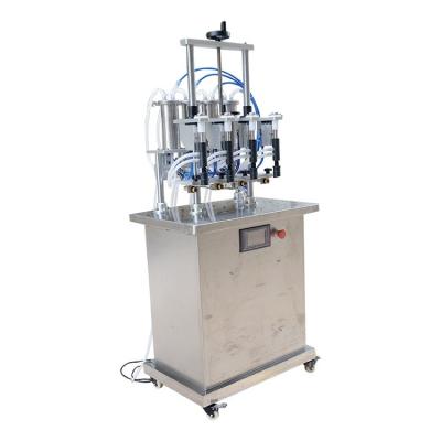China China Semi Automatic Vacuum 4 Heads Four Head 3ml Perfume Bottle Spray Filling Machine France for sale