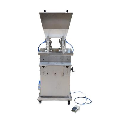 China Double Heads Diesel Dish Disinfecting Honey Laundry Detergent Bottling Filling Machine Equipment for sale