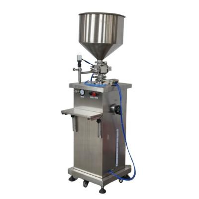 China Semi Auto Piston Gorilla Glucose Liquid Glass Water Vial Syrup Gravity Small Bottle Filling Machine for sale