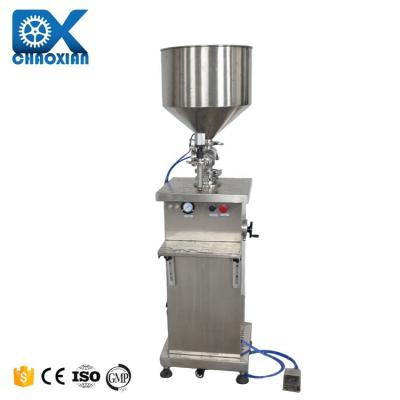 China Manual Peristaltic Pump Vial Solution Cosmetics Cream Can Jar Small Scale Juice Filling Machinery for sale
