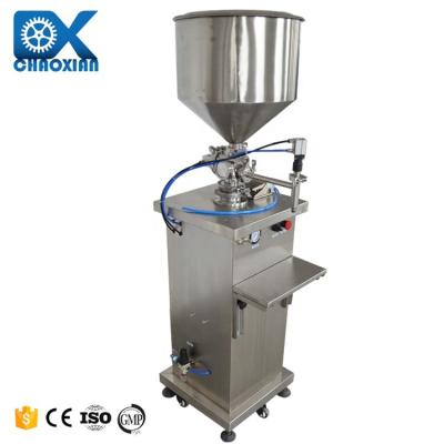 China Manual Peristaltic Pump Vial Solution Cosmetics Cream Can Jar Small Scale Juice Filling Machinery for sale