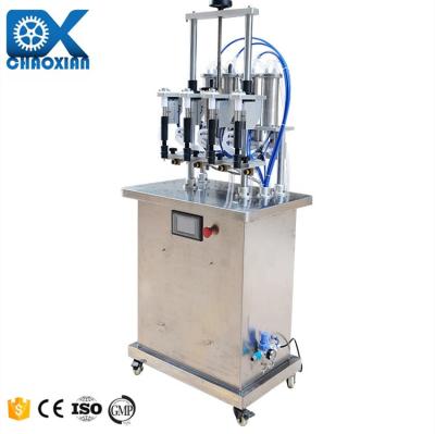 China 10ml 15ml 30ml Essential Oil Chubby Gorilla Semi Auto Small Juice Eye Drop Bottle Filling Machine for sale