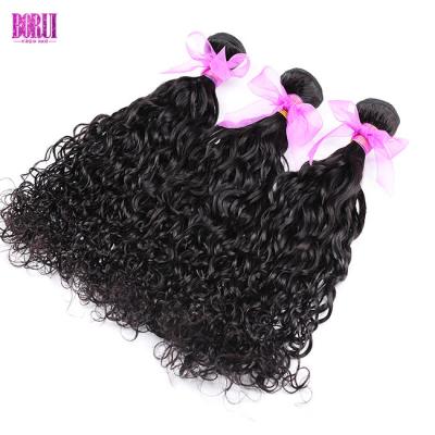 Cina I capelli umani bagnati ed ondulati, capelli umani di Wave di acqua nessun groviglio hanno tinto la morbidezza del candeggiante in vendita