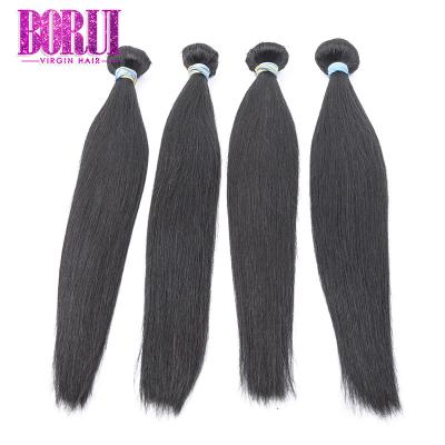 Cina Serico vergine brasiliano dei capelli umani di colore naturale diritto tinto candeggiato in vendita