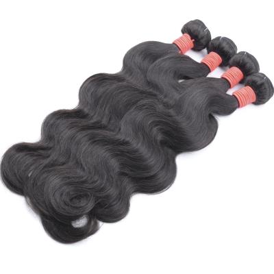 China Extensão peruana do cabelo da cor natural do pacote do Weave do cabelo humano da onda do corpo à venda