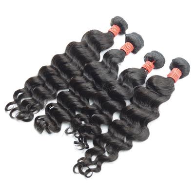 China Weave humano do cabelo do Virgin da categoria fraca da extensão 10A do cabelo de Remy da cor de Narural da onda à venda
