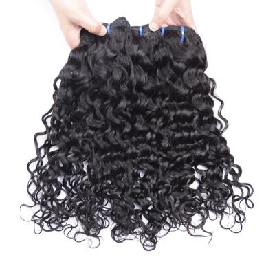 China De pacote encaracolado do cabelo de Remy 1/3/4 PCS da extensão da polegada do Weave 8-26 do cabelo humano de onda de água à venda