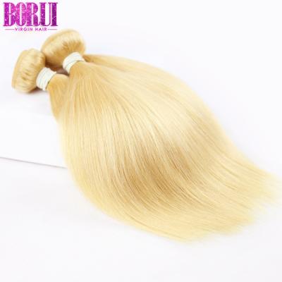 Cina L'estensione diritta serica dei capelli di Wave, 613 pacchi biondi con 4*4/13*4 merletta la chiusura in vendita