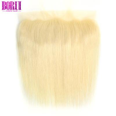 Cina L'estensione diritta serica dei capelli di Wave, 613 pacchi biondi con 4*4/13*4 merletta la chiusura in vendita
