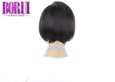 China De korte Voorpruik van het Loodjeskant, pre Geplukt Natuurlijk Hairline Pruikenelf rechtstreeks Te koop