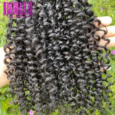 Cina Pacco peruviano dei capelli crespi dei capelli umani di Jerry di estensione peruviana vergine morbida dei capelli ricci in vendita