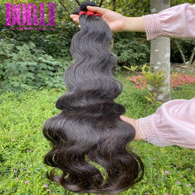 Cina 10A capelli stati allineati cuticola, capelli malesi peruviani umani vergini crudi lisci in vendita