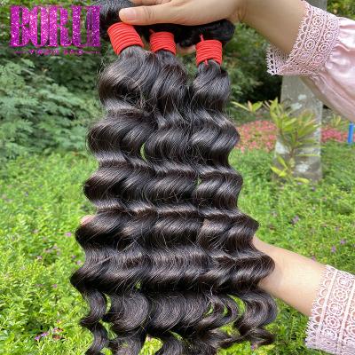 China Cabelo peruano do Virgin da onda de Narural, cabelo 100% humano do Virgin nenhum Tangling à venda