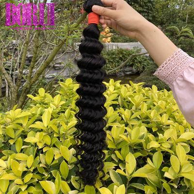 China Diep Golf Peruviaans Maagdelijk Peruviaans Menselijk Haar Geen het Afwerpen Geen Verwarrings Natuurlijke Kleur Te koop