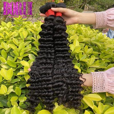 中国 100%の加工されていないクチクラによって一直線に並べられる毛の売り手、緩く深い波のペルーの毛 販売のため