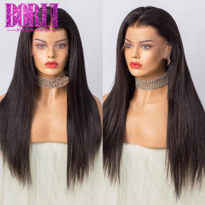 Cina Parrucche vergini brasiliane dei capelli umani, diritto 360 di seta frontali e pacchi in vendita