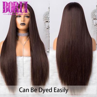 Cina Parrucche vergini brasiliane dei capelli umani, diritto 360 di seta frontali e pacchi in vendita