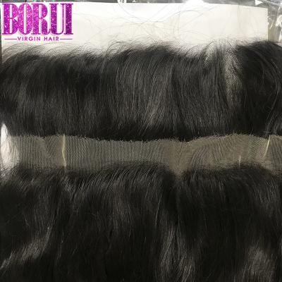 Cina Pizzo diritto malese 13x4 naturale non trattato frontale Eco dei capelli di Wave amichevole in vendita