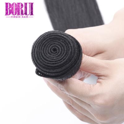 Cina Pacco brasiliano non trattato diritto naturale 100G dei capelli umani del vergine in vendita