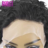 China Pixie Cut Lace Front Wigs Wavy Short Pixie Curly Human Hair for sale