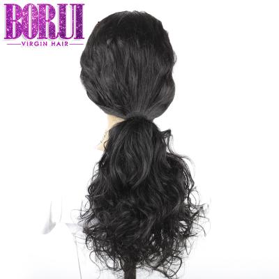 Cina Densità trasparente brasiliana della parrucca 250% della chiusura del pizzo dei capelli umani del vergine della parrucca di Glueless in vendita