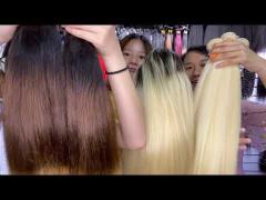 Dyed Bleached 195g 313 Blonde Human Hair Extensions