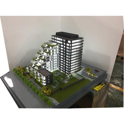 China Led 3d Physical building house model for townhouse marketing for sale