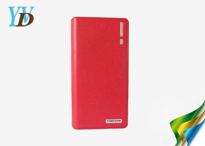 Cina Cellulare rosso di rettangolo 18000mAh che carica la batteria dello Li-ione di USB 18650 della Banca di potere in vendita