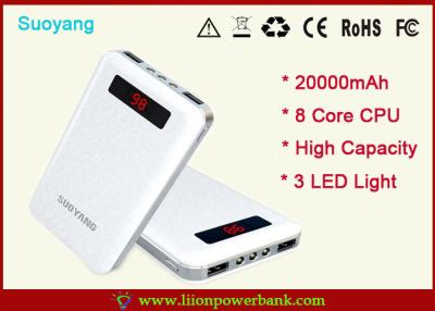 Cina la Banca esterna di potere dello ione di 20000mAh Li, batteria esterna ricaricabile per IPod in vendita