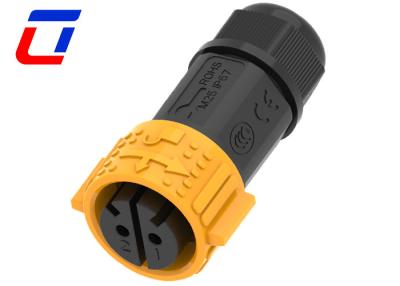 China High Voltage 600V IP67 Waterproof Power Connector 2 Pin For Electrical Equipment for sale